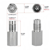 NEW 180° O2 Sensor Spacer Mini Catalizador Mini Catalytic Converter to
