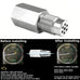NEW 180° O2 Sensor Spacer Mini Catalizador Mini Catalytic Converter to