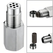 NEW 180° O2 Sensor Spacer Mini Catalizador Mini Catalytic Converter to