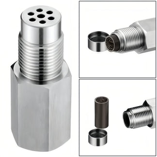 NEW 180° O2 Sensor Spacer Mini Catalizador Mini Catalytic Converter to